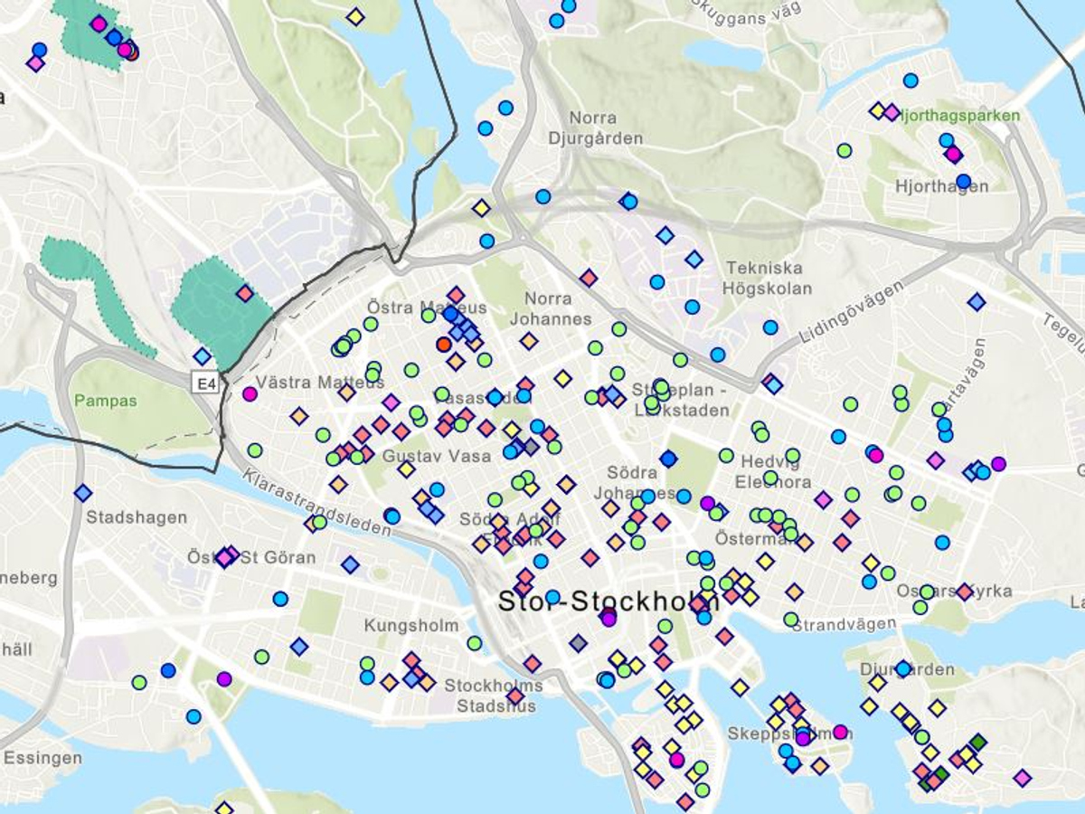 Kulturkartor - Region Stockholm